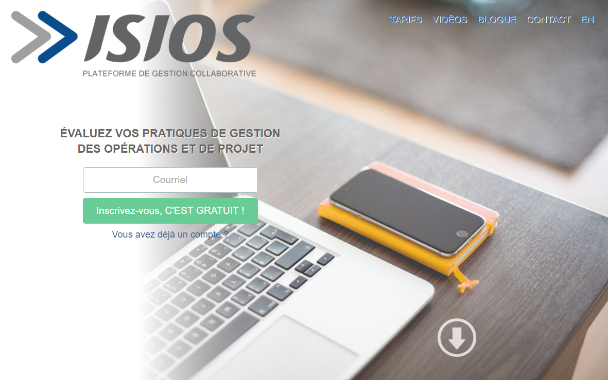 ISIOS - Plateforme de gestion collaborative | La Ruche